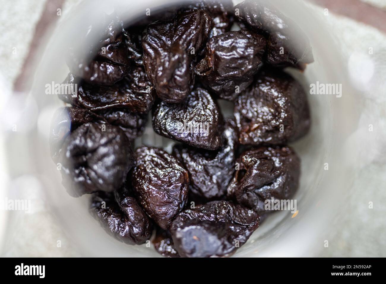 Dried prunes jar hi-res stock photography and images - Alamy