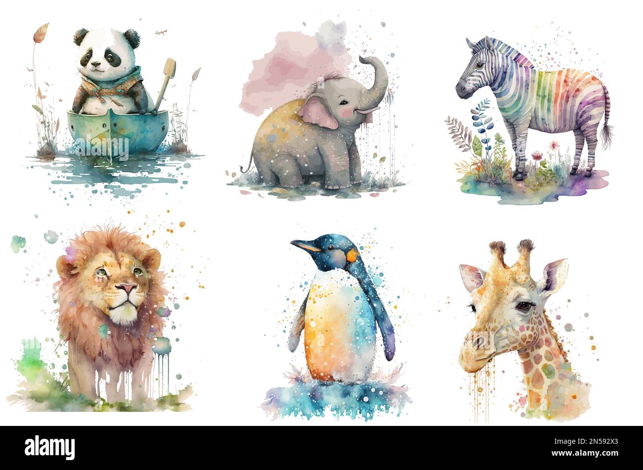 Zebra poster style Stock Vector Images - Alamy