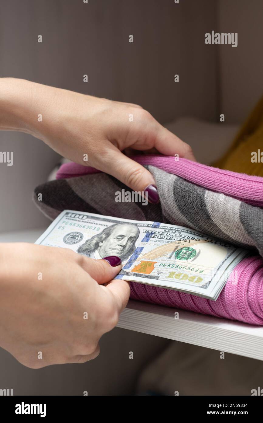 Hiding in closet hi-res stock photography and images - Alamy