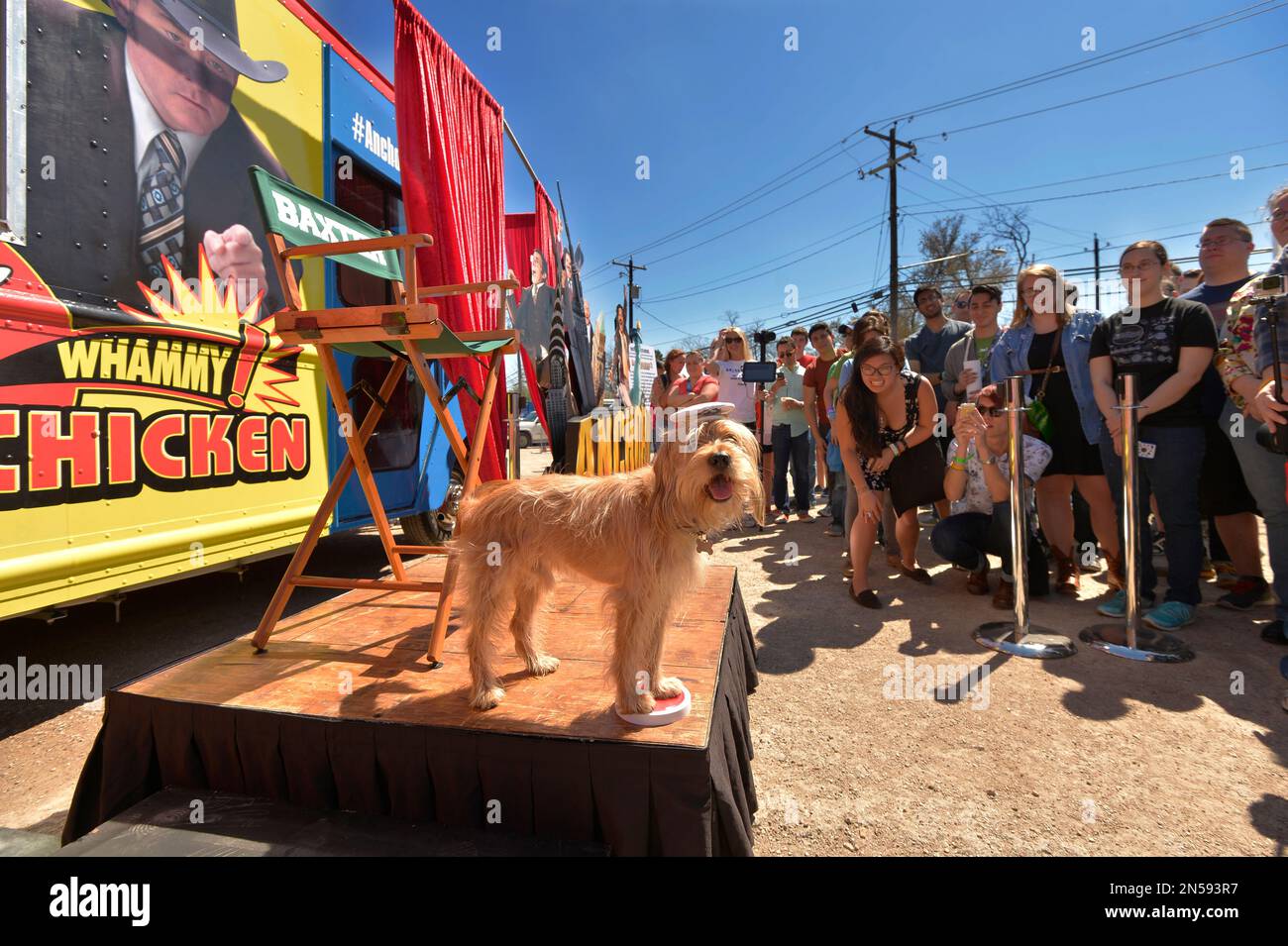 IMAGE DISTRIBUTED FOR PARAMOUNT PICTURES - Baxter, the four-legged star ...