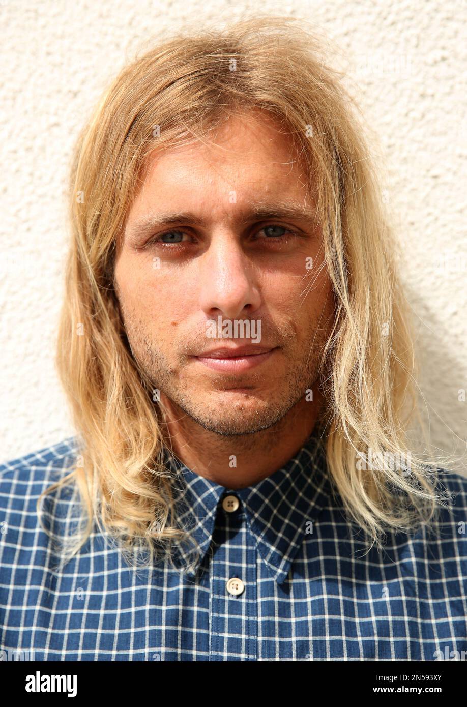 Musician Aaron Bruno, of AWOLNATION, poses for a portrait on Tuesday ...