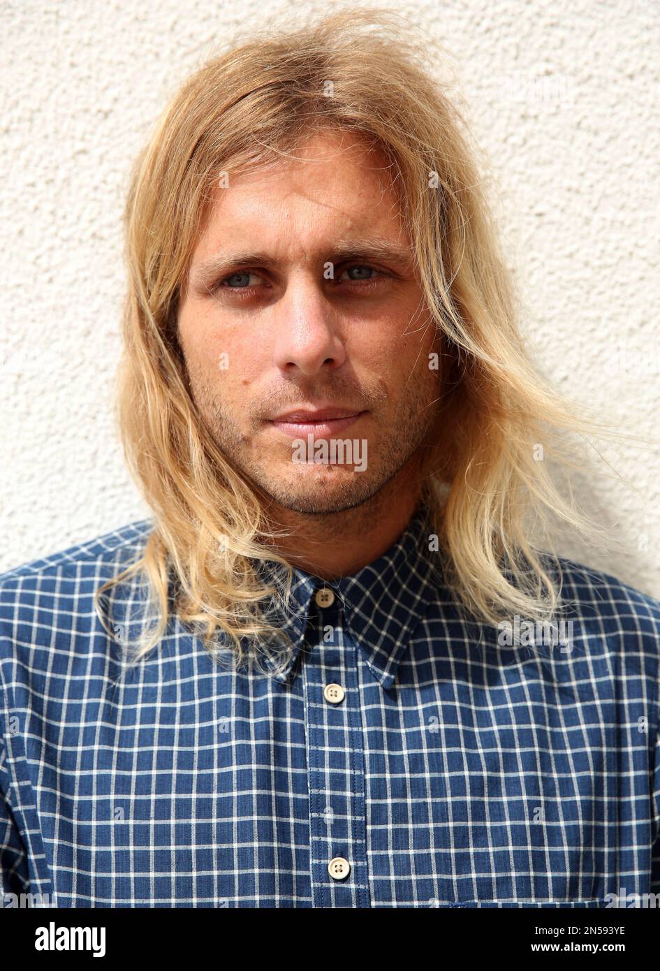 Musician Aaron Bruno, of AWOLNATION, poses for a portrait on Tuesday ...