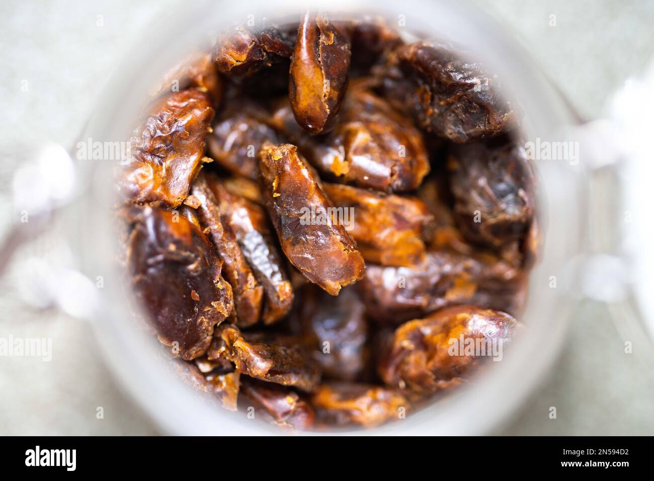 dried fruit, dates, prunes, grains, wheat, lentils, rice stored in ...