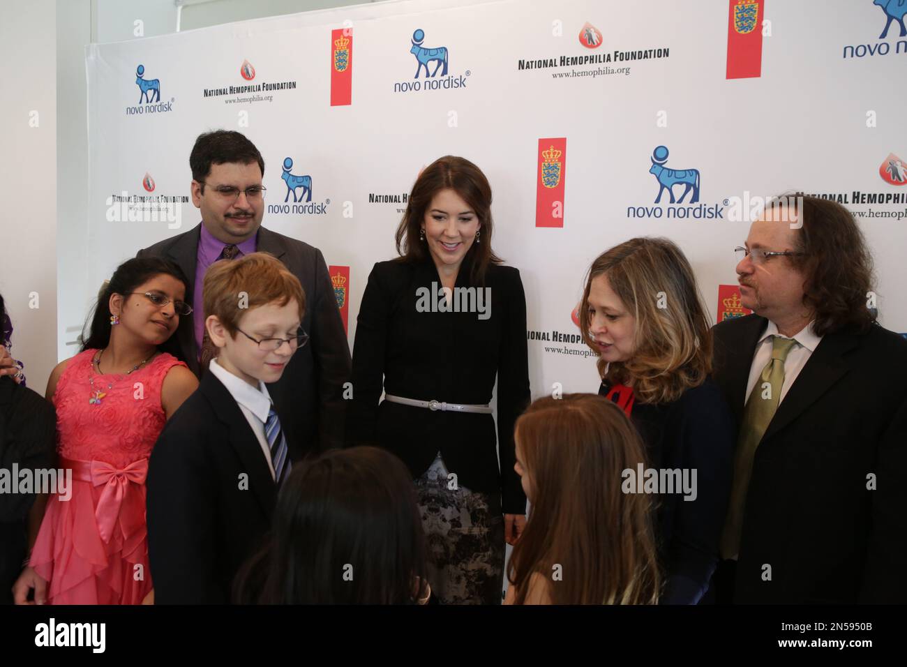 Her Royal Highness (HRH) Crown Princess Mary of Denmark is seen at a ...