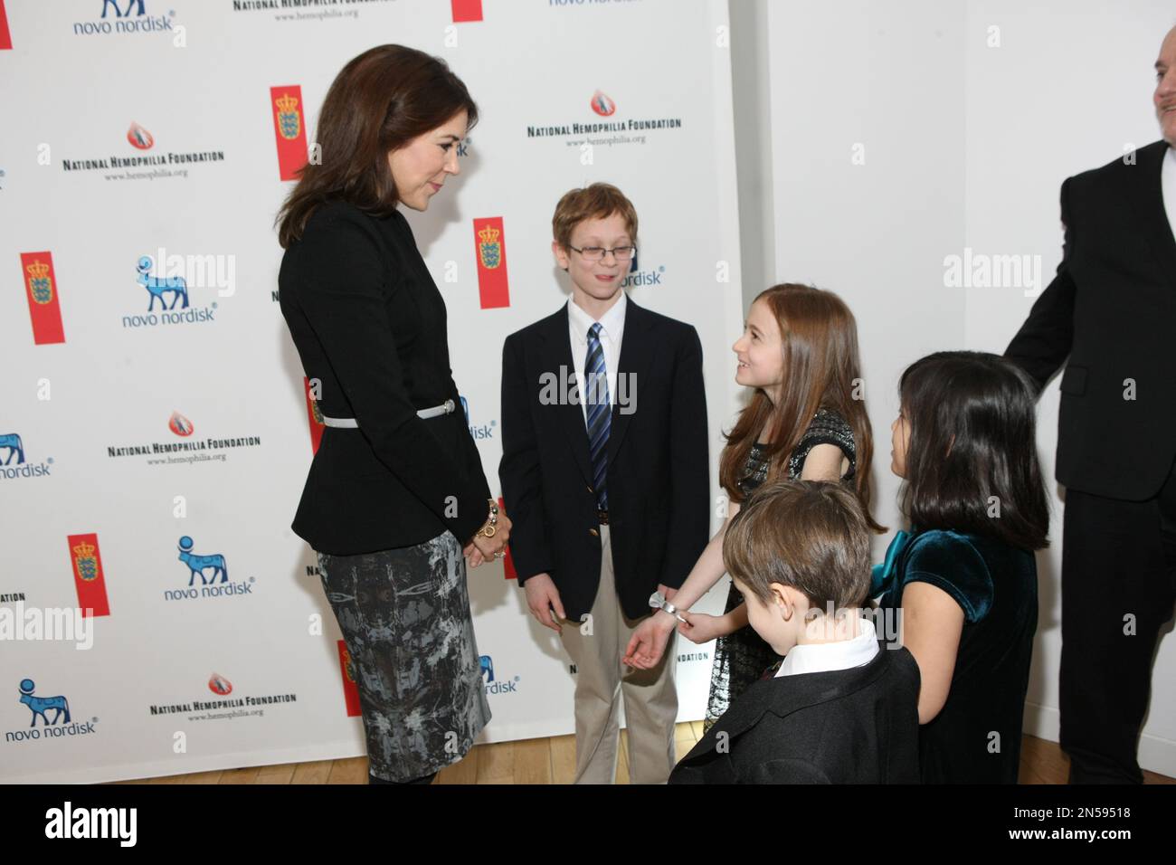 Her Royal Highness (HRH) Crown Princess Mary of Denmark and the Penn ...