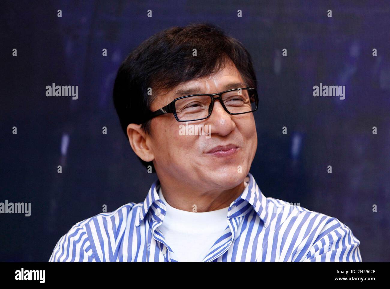 FILE - This Dec. 18, 2013 file photo shows Hong Kong actor Jackie Chan ...