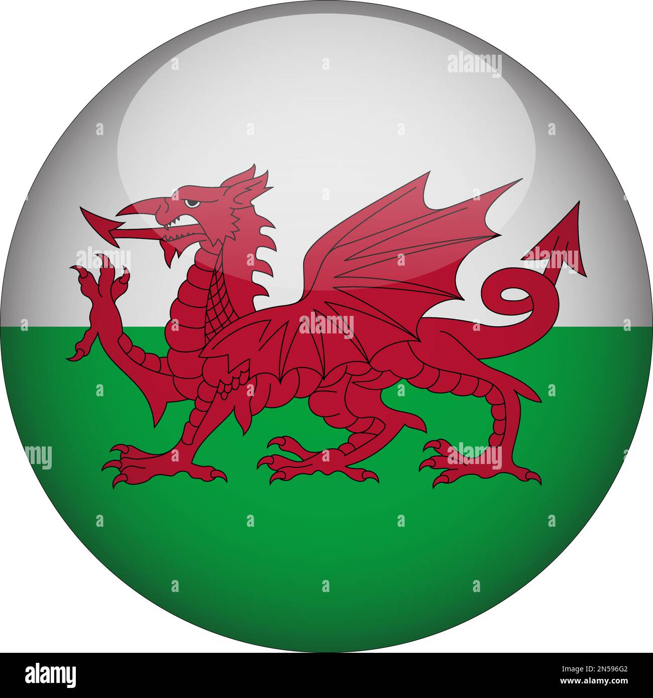 Flag wales Stock Vector Images - Alamy