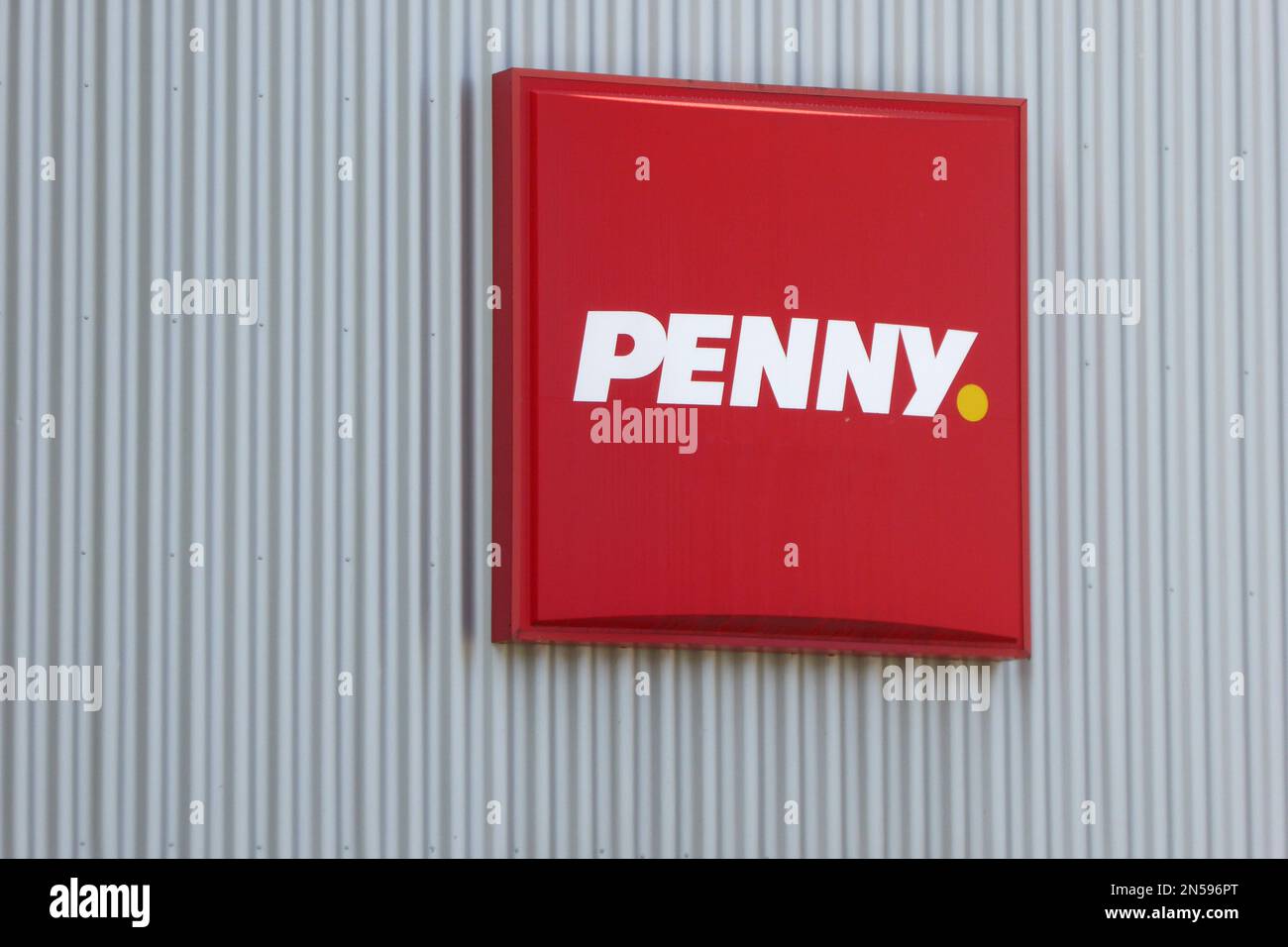 Penny / Logo / Lebensmittel-Discounter / Groceries / Foods Stock Photo ...
