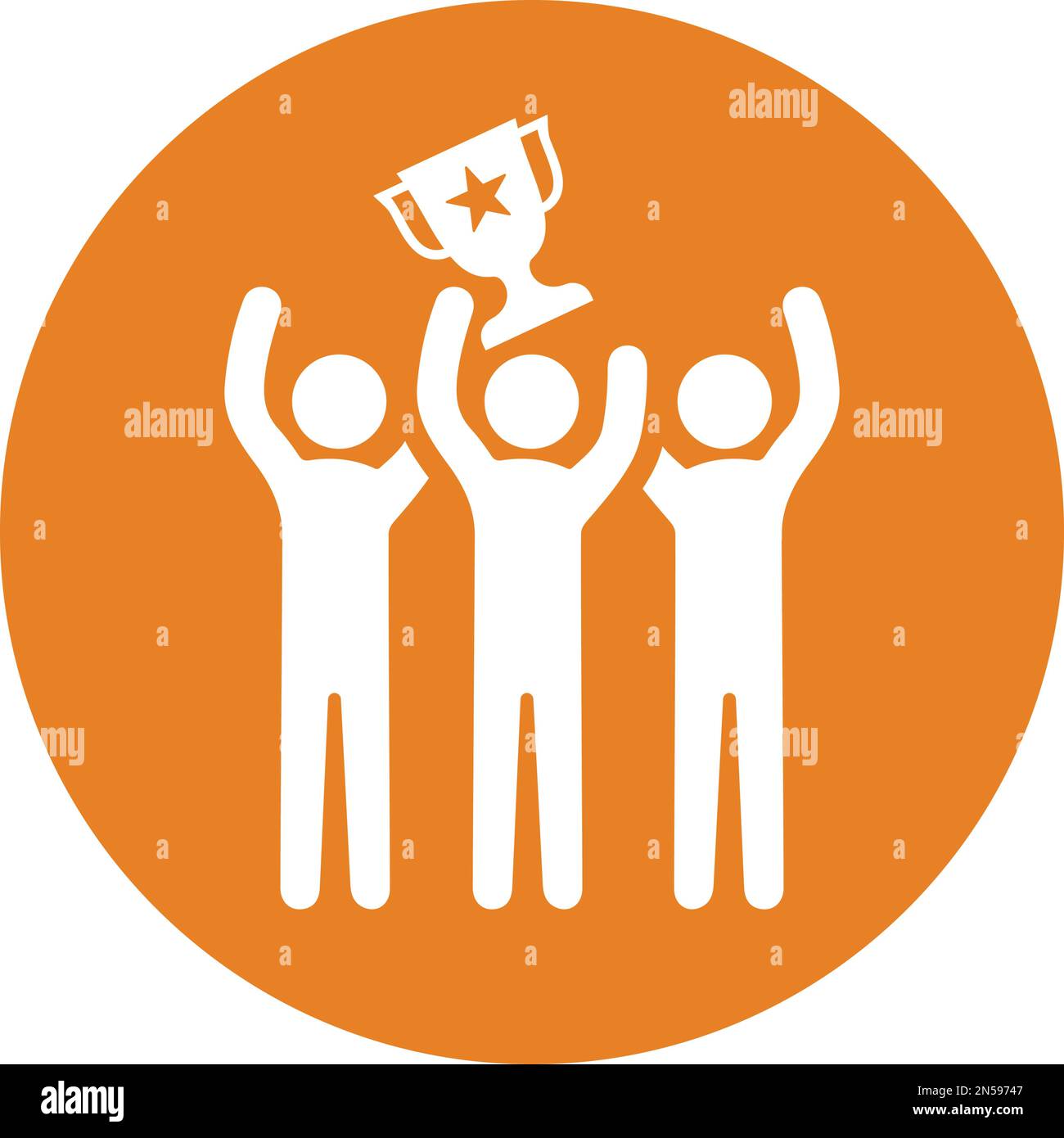 Winner, champion, achievement icon - Simple editable vector EPS file ...