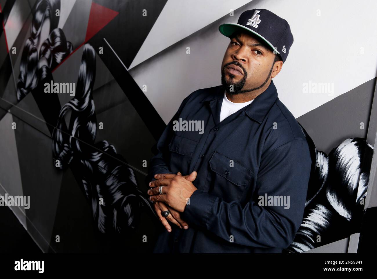 In this Tuesday, Feb. 11, 2014 photo, Ice Cube poses for a portrait in ...