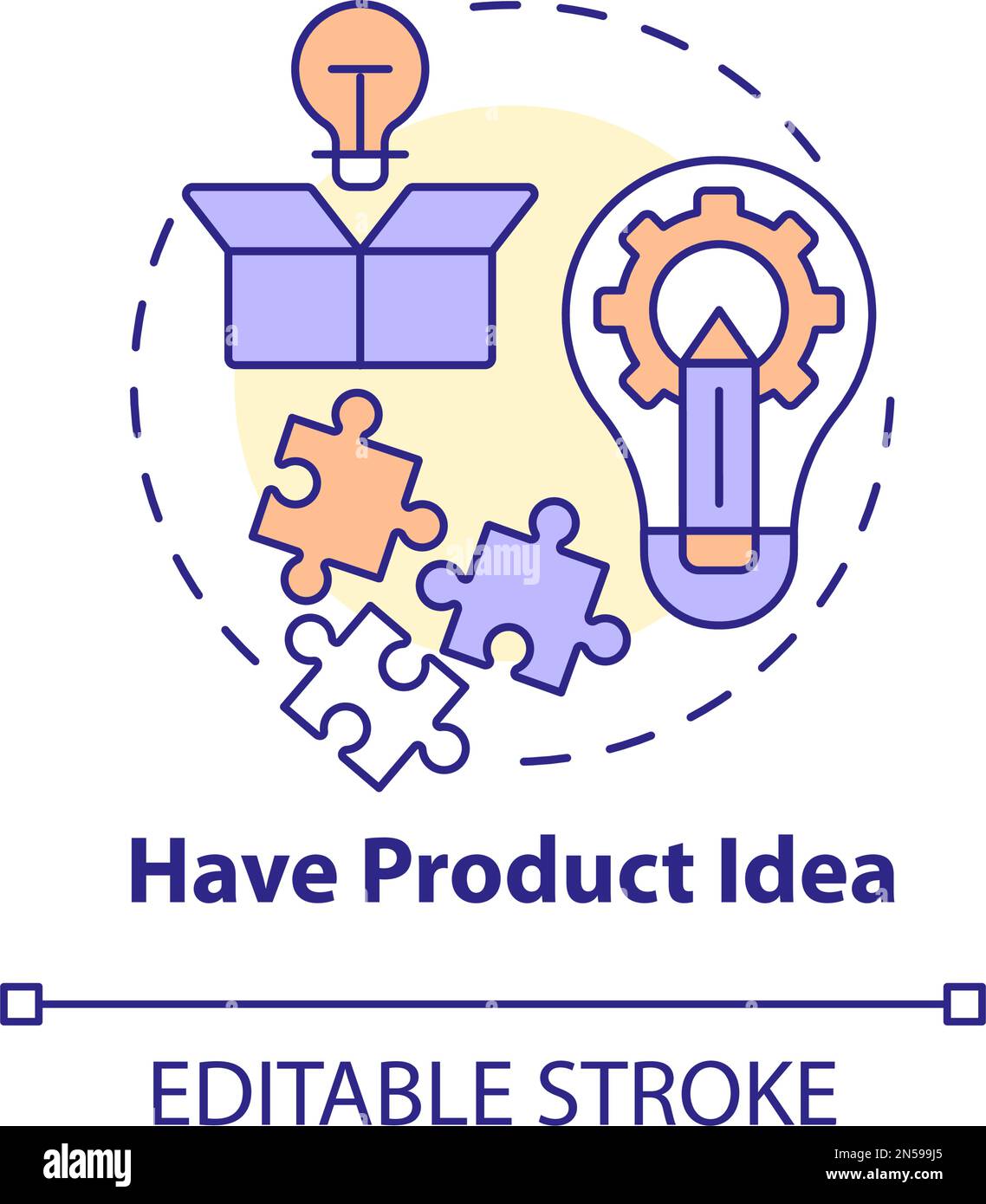 Have product idea concept icon Stock Vector Image & Art - Alamy