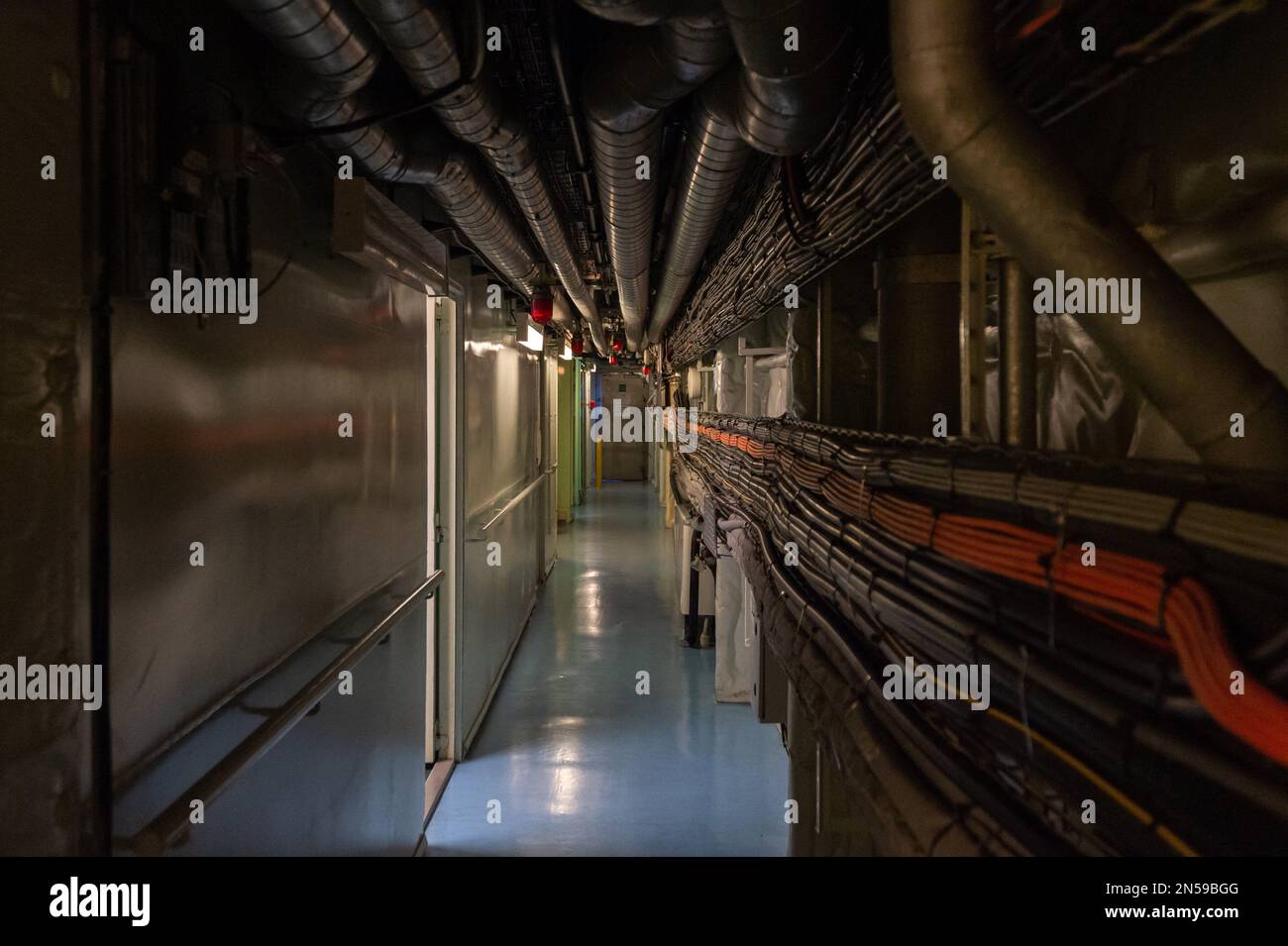 Frigate corridor hi-res stock photography and images - Alamy