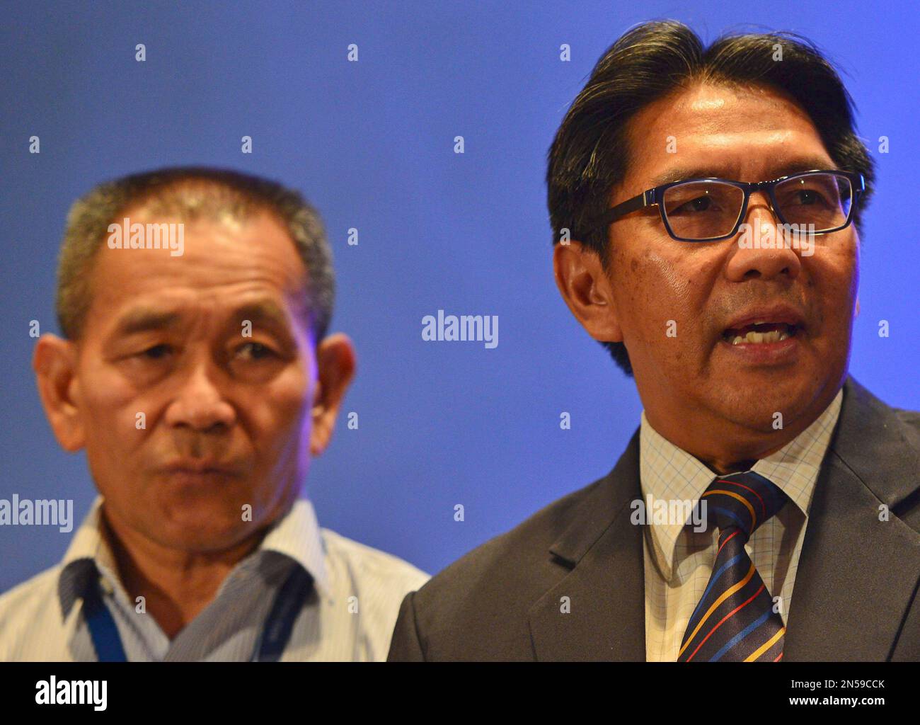 Malaysia's Department of Civil Aviation director general Azharuddin ...