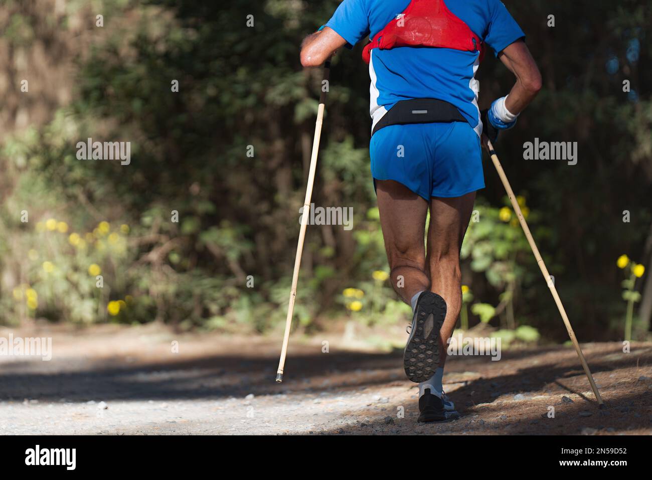 Man running mountain hi-res stock photography and images - Alamy