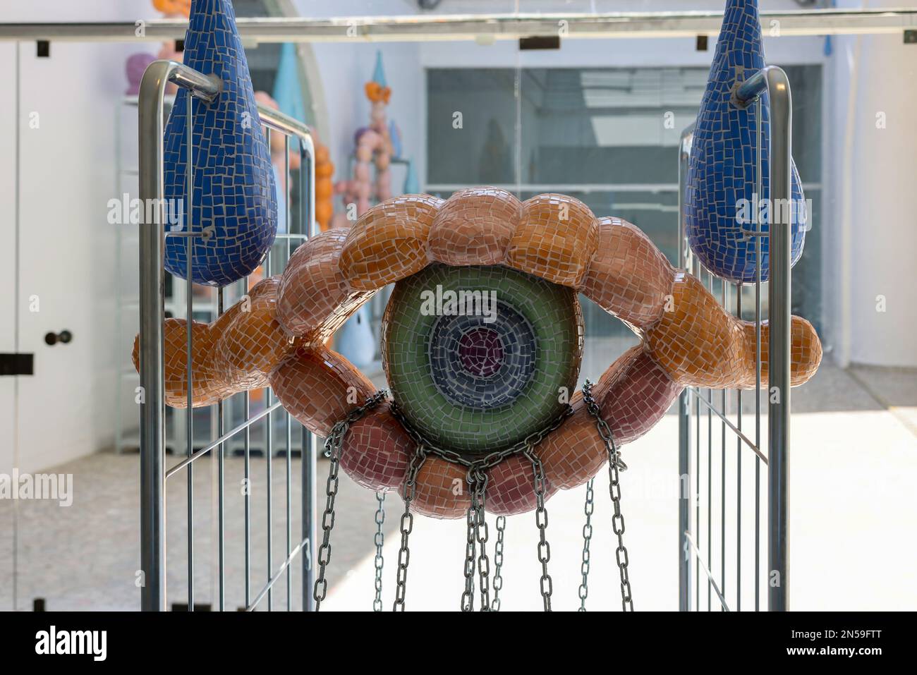 Venice, Italy - September 6, 2022: 59th Venice Art Biennale in Venice ...
