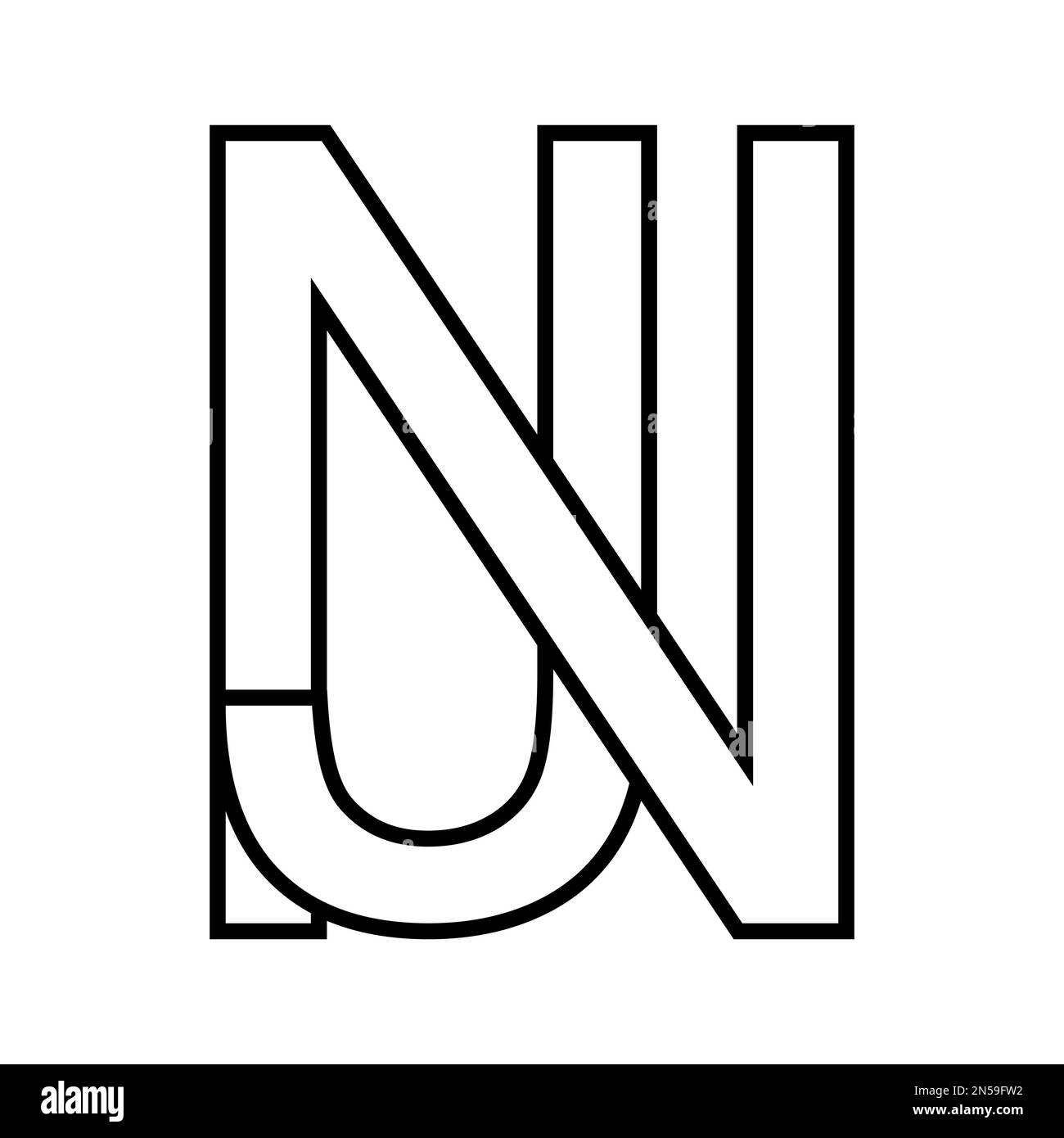 Nj alphabet Black and White Stock Photos & Images - Alamy
