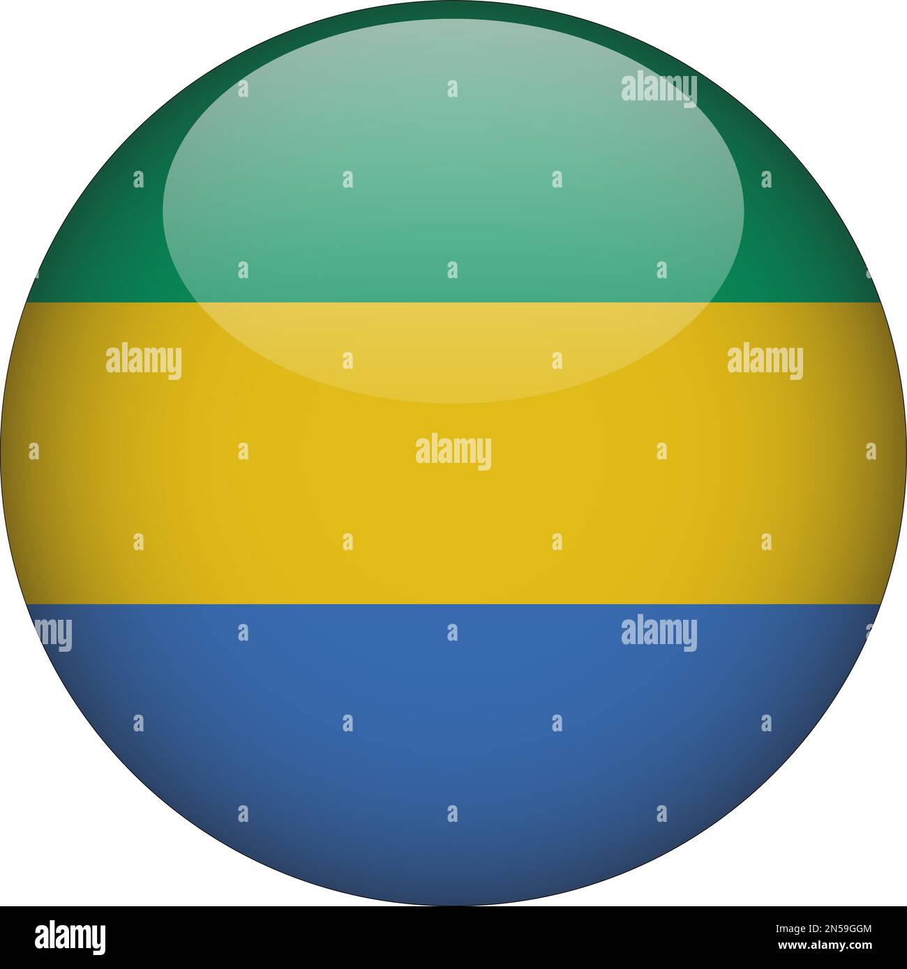 Gabon 3d Stock Vector Images - Alamy