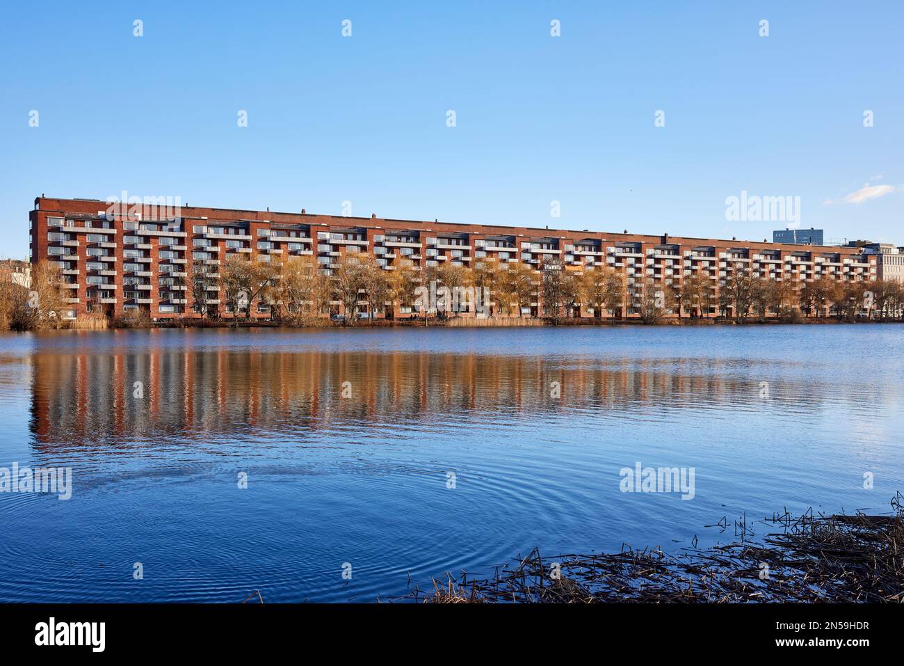 Vestersøhus, apartment building, designed by Kay Fisker, 1939 ...