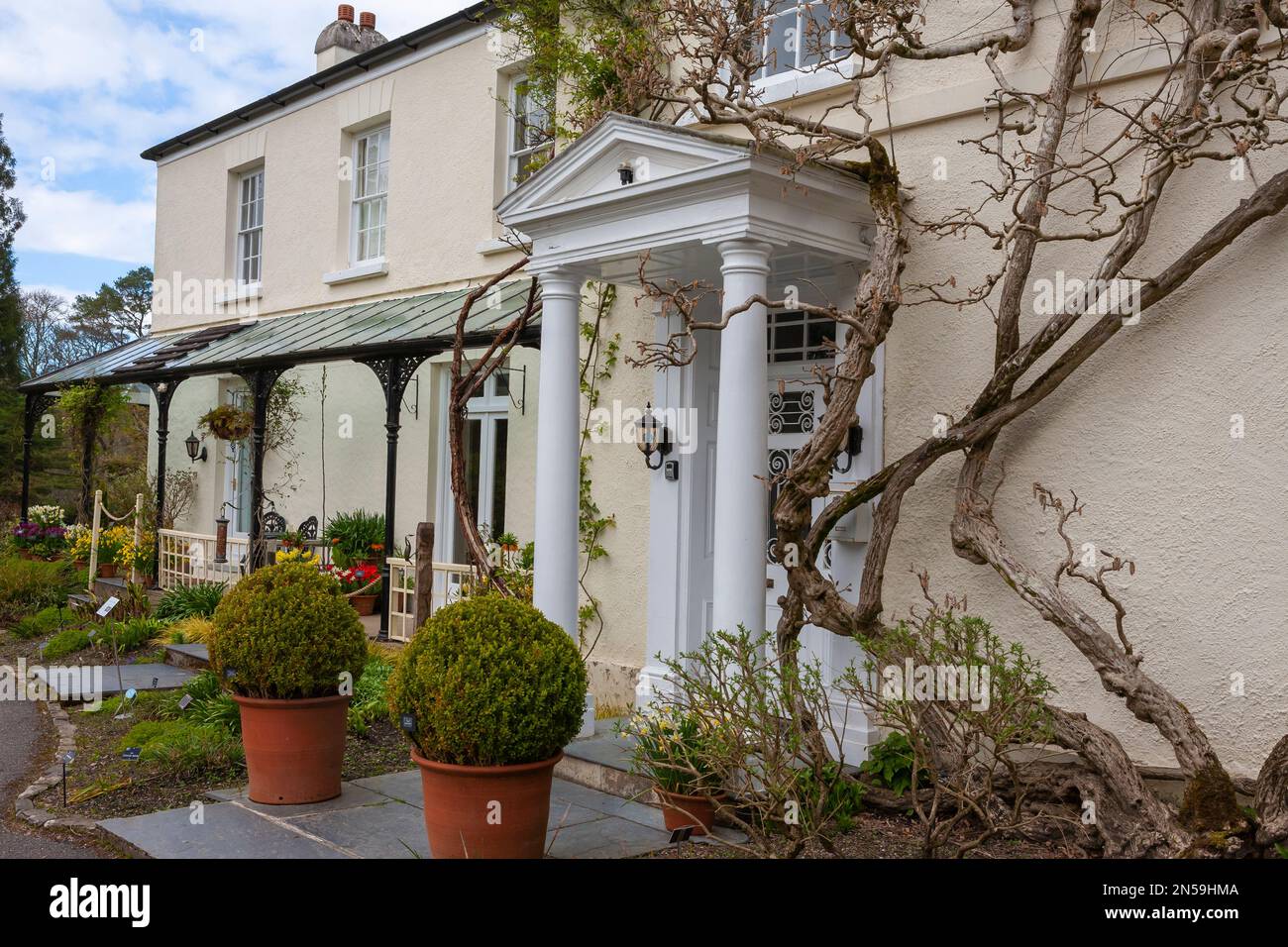 Rosemoor House, built in the 18th century and the former home of Lady ...
