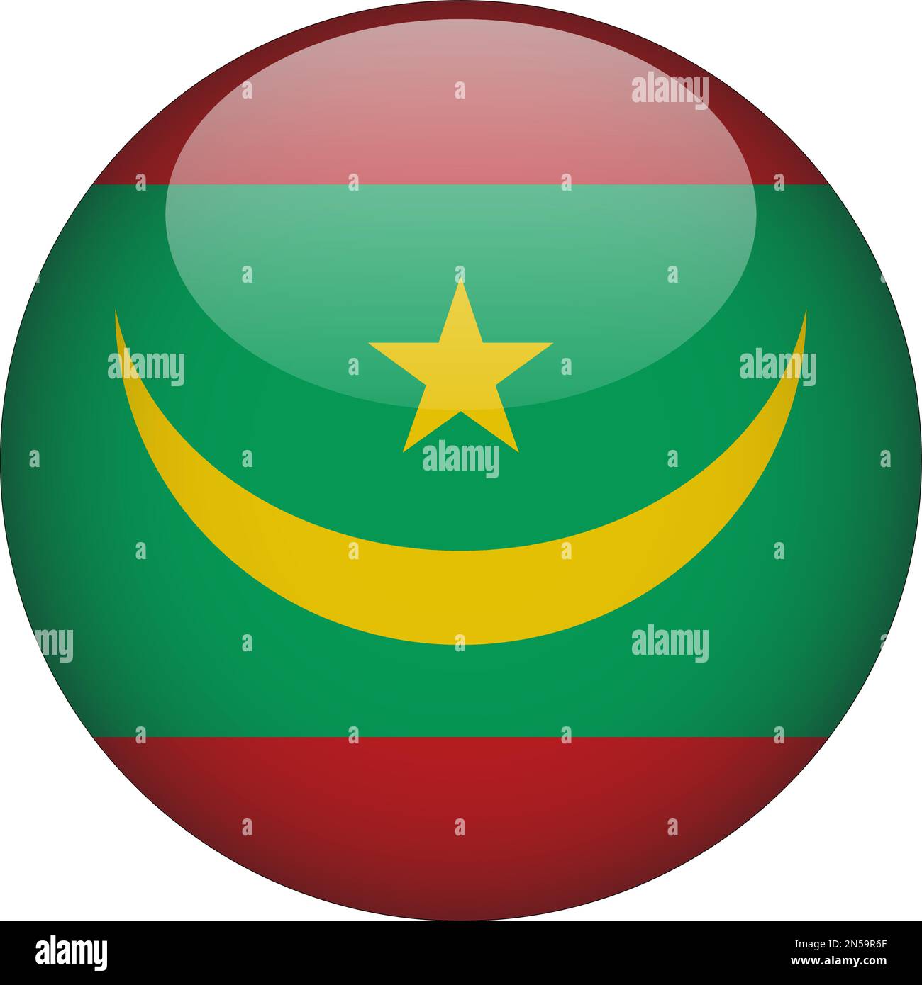 Mauritius 3D Rounded Flag Icon Button Vector Stock Vector Image & Art - Alamy