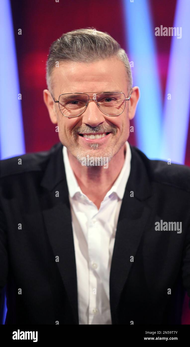 Baden Baden, Germany. 06th Feb, 2023. Michael Antwerpes, presenter of the program "Sag die ...
