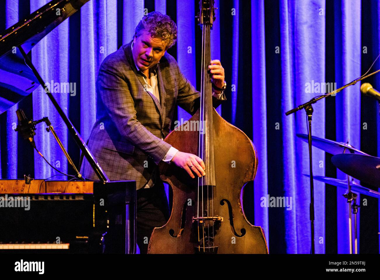 Copenhagen, Denmark. 08th Feb, 2023. The international jazz trio ...