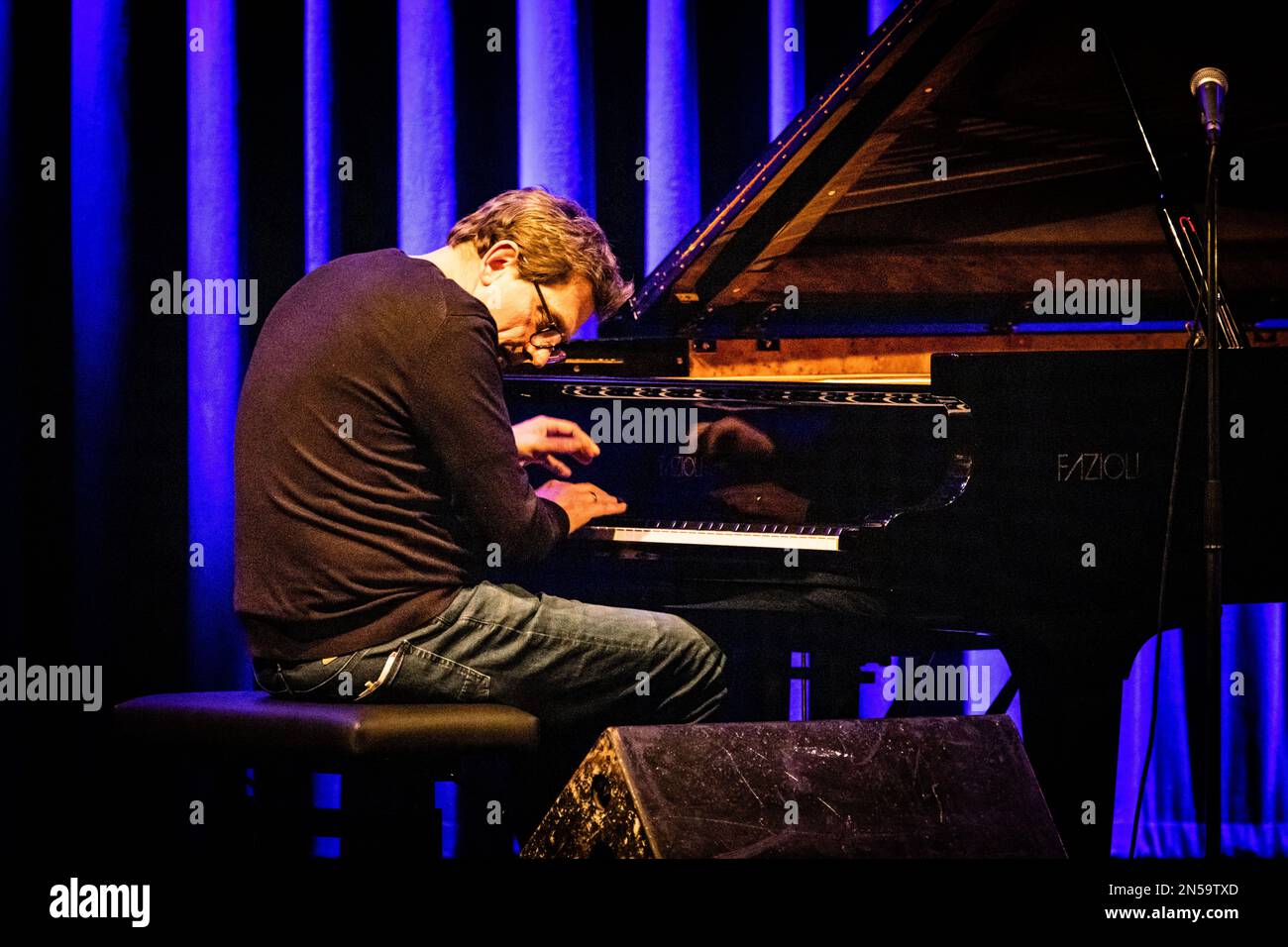 Copenhagen, Denmark. 08th Feb, 2023. The international jazz trio ...