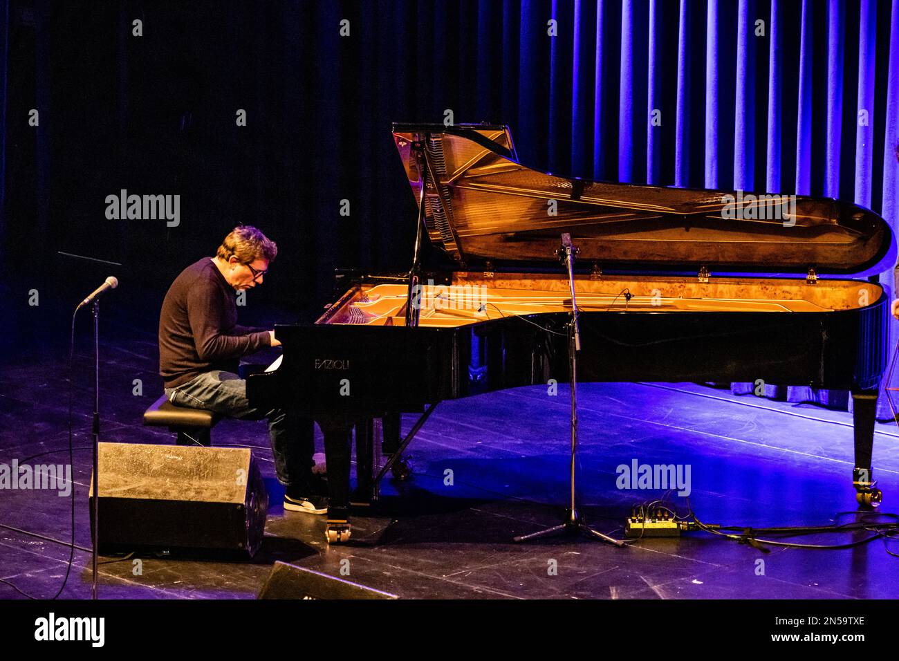 Copenhagen, Denmark. 08th Feb, 2023. The international jazz trio ...