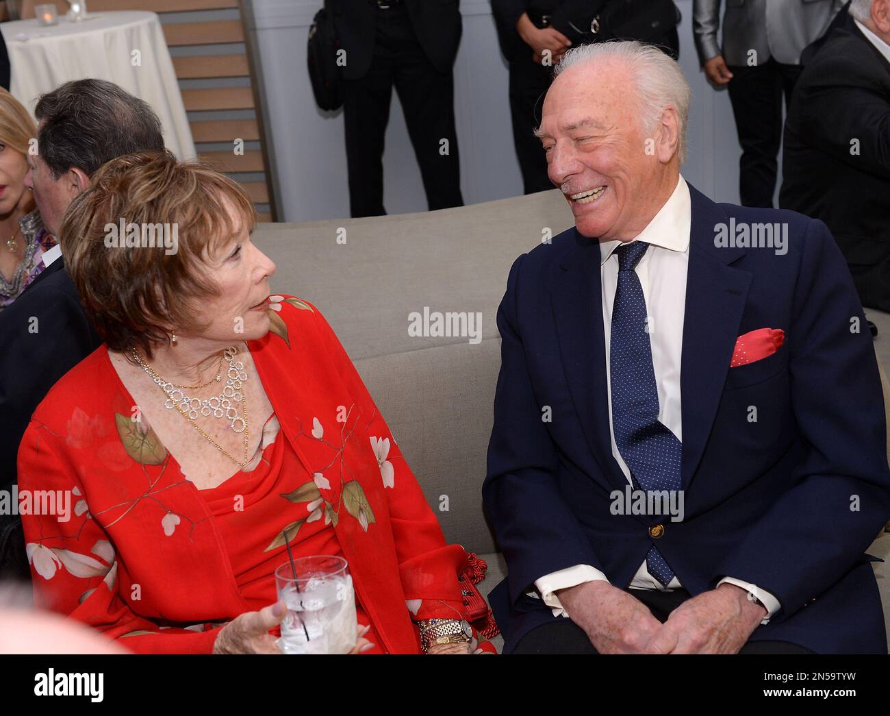 Actors Shirley Maclaine and Christopher Plummer attend the world ...