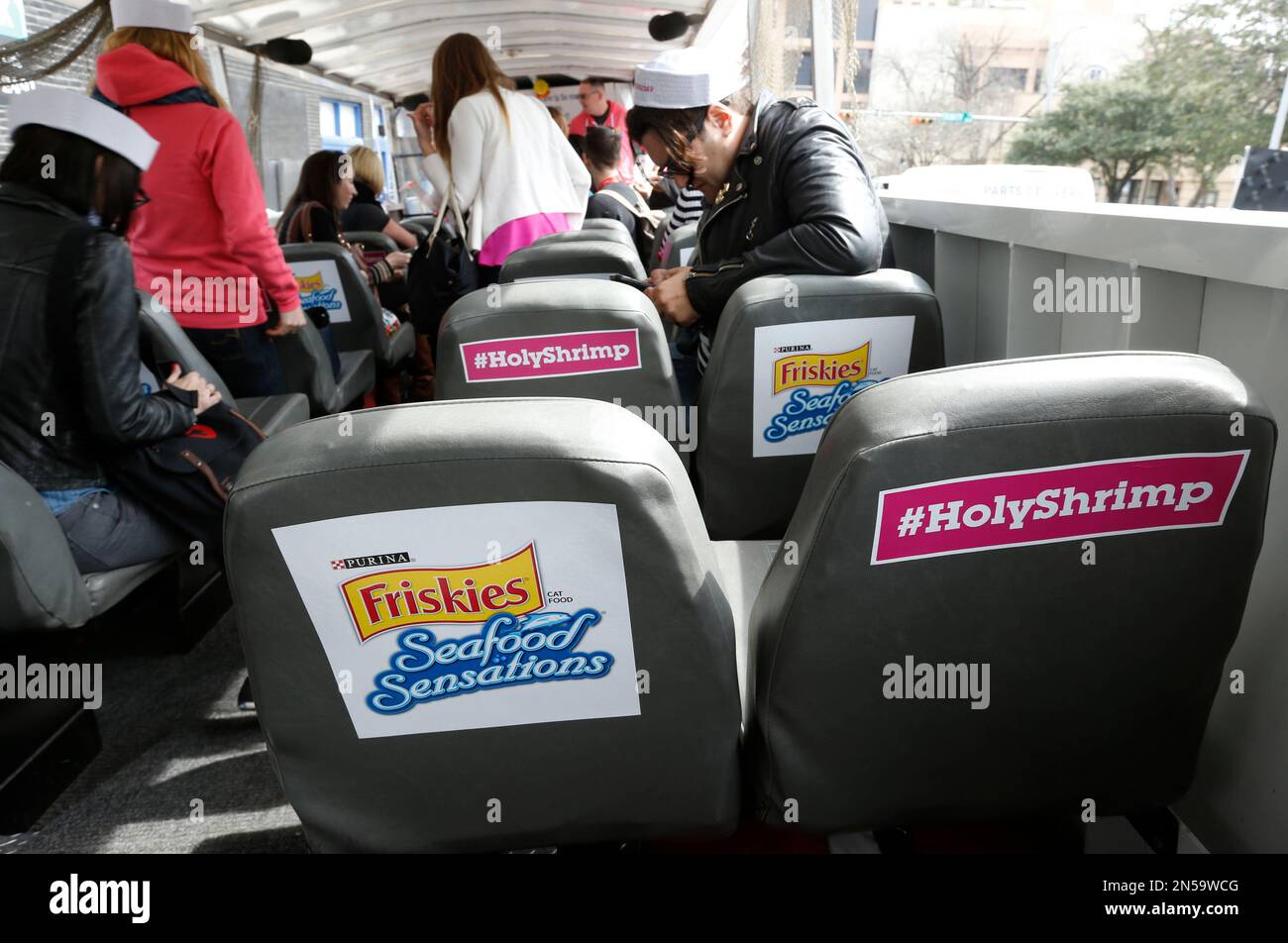 Passengers join Grumpy Cat, the “Worst Mate,” of the Friskies’ S.S ...