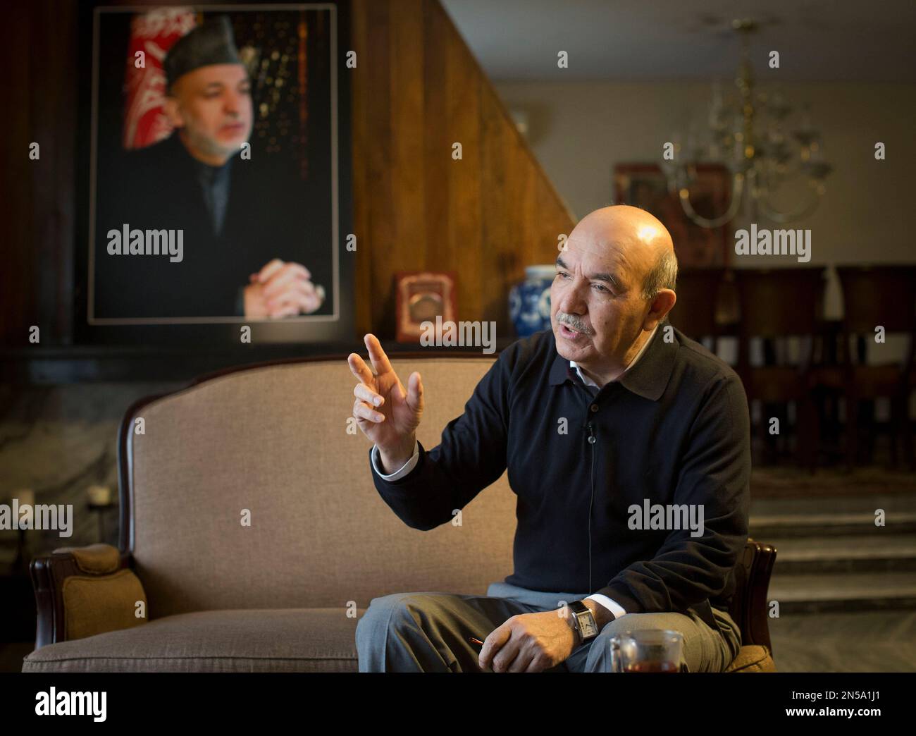 Afghan presidential candidate Qayyum Karzai, brother of Afghanistan's ...