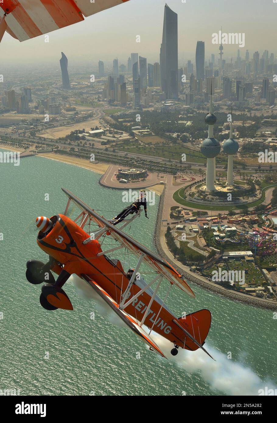 IMAGE DISTRIBUTED FOR BREITLING - Breitling Wingwalker Freya Paterson ...