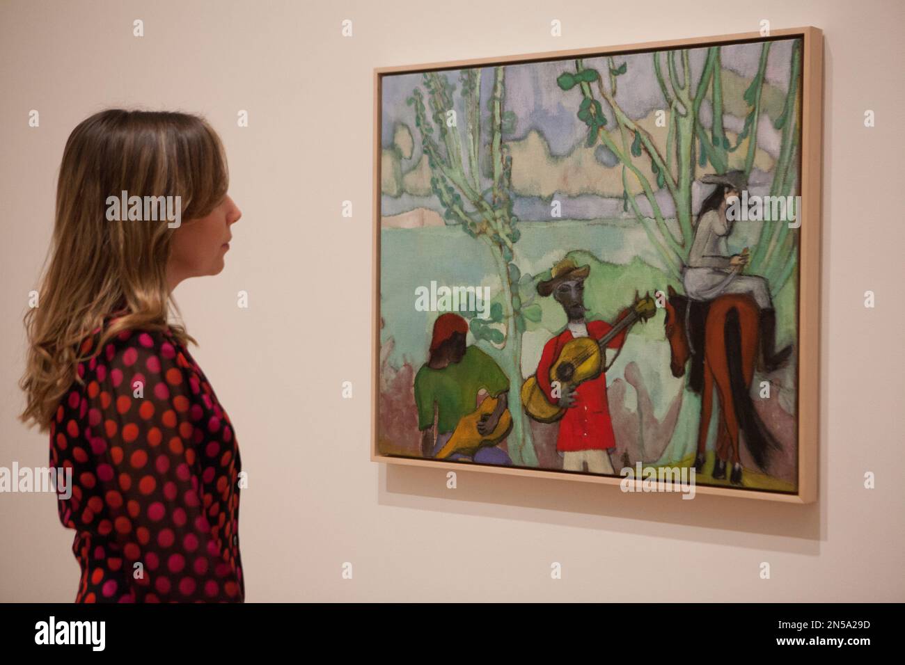 Peter doig two trees hi-res stock photography and images - Alamy