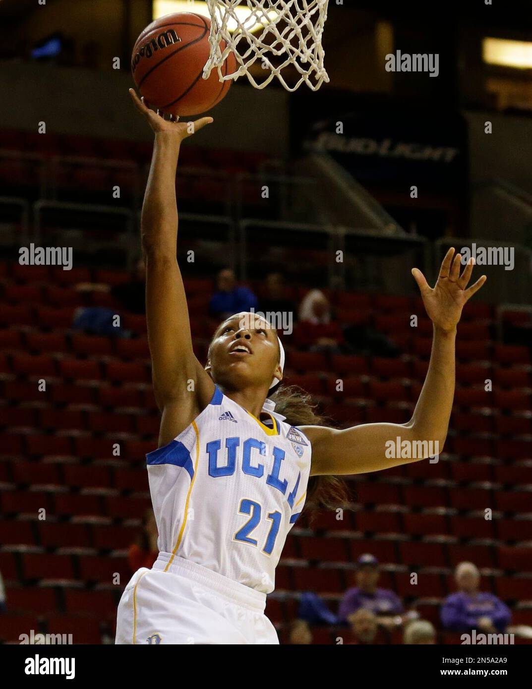 UCLA guard Nirra Fields puts up a shot in the first half of an NCAA ...