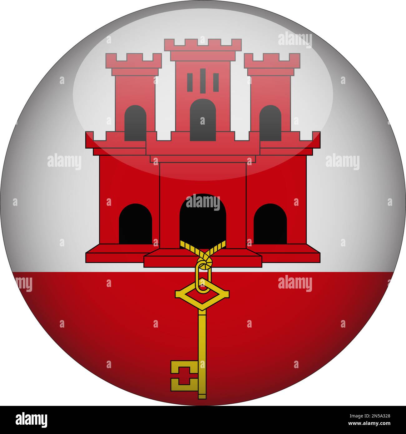3d map of gibraltar hi-res stock photography and images - Alamy