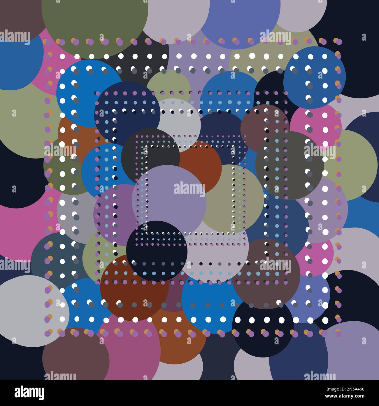 With the scarf he designed Stock Vector Images - Alamy