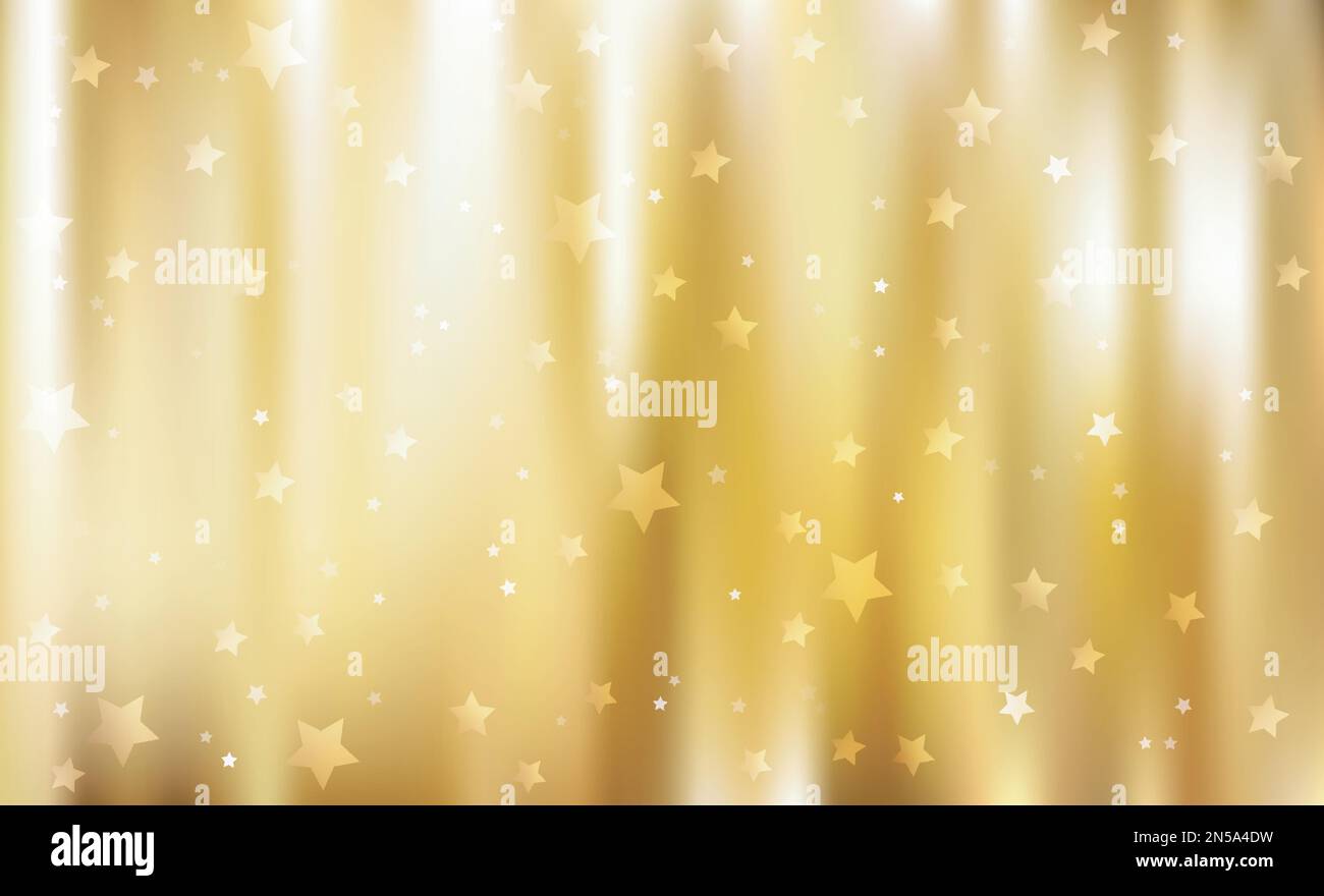 Magic gold vector background in sparkling stars Stock Vector Image & Art - Alamy