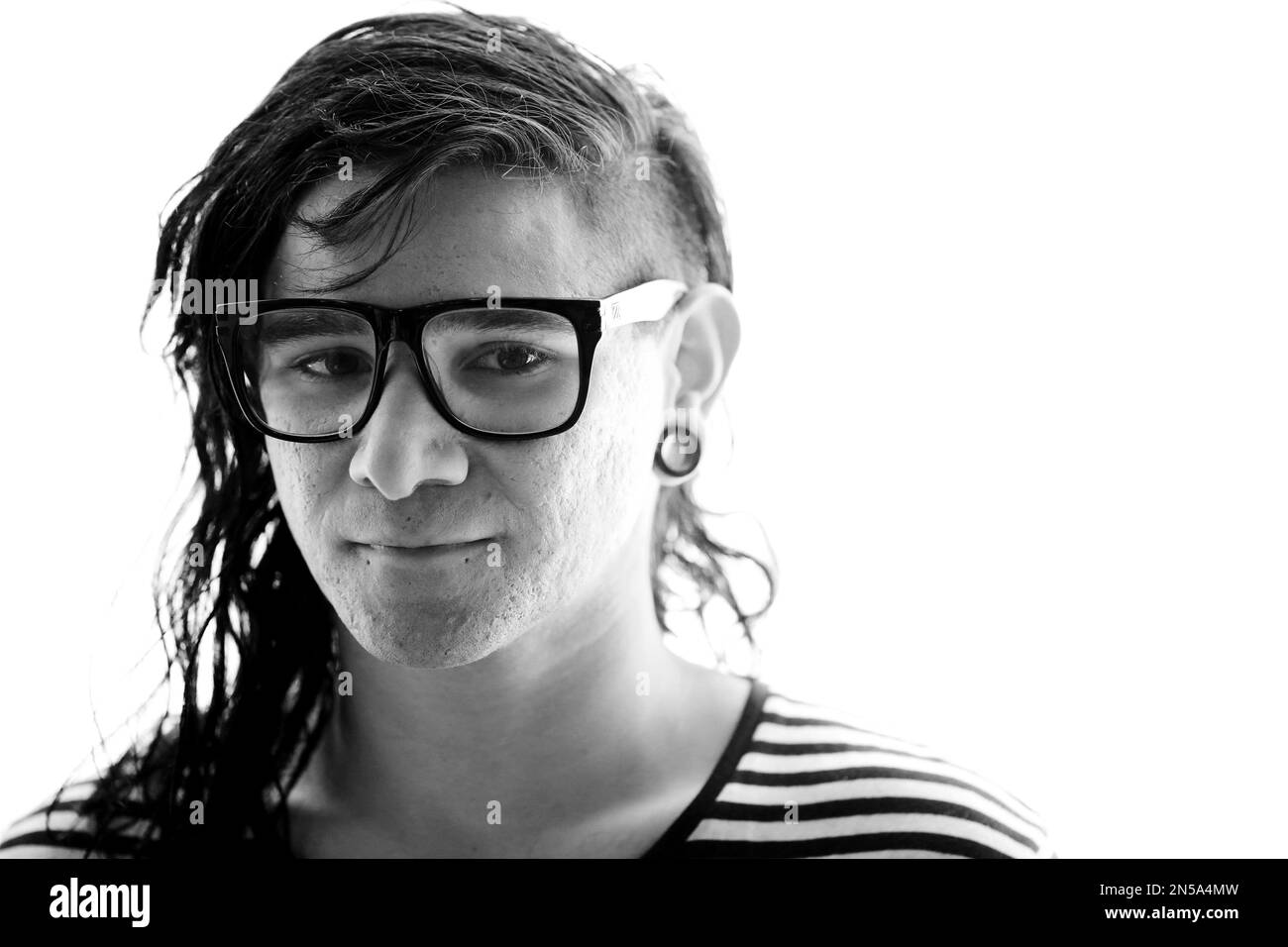 Skrillex Black And White