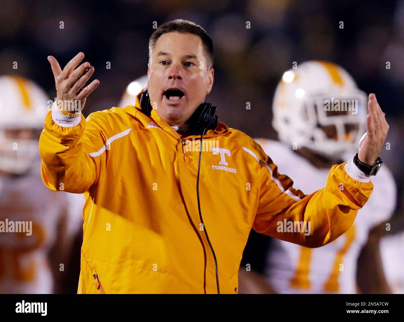 FILE - In this Nov. 2, 2013, file photo, Tennessee head coach Butch ...