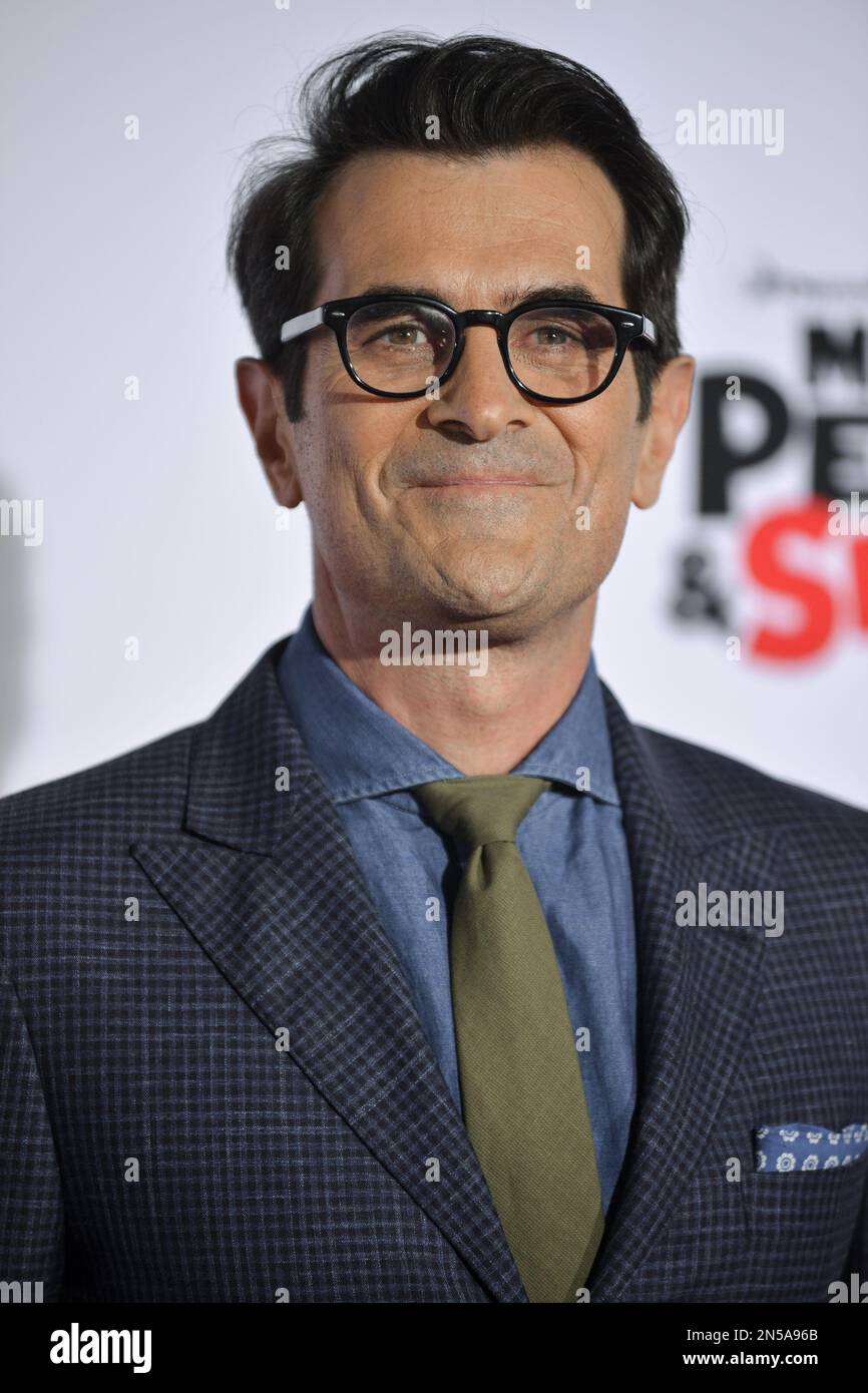 Ty Burrell arrives at the LA Premiere of "Mr. Peabody & Sherman" on ...