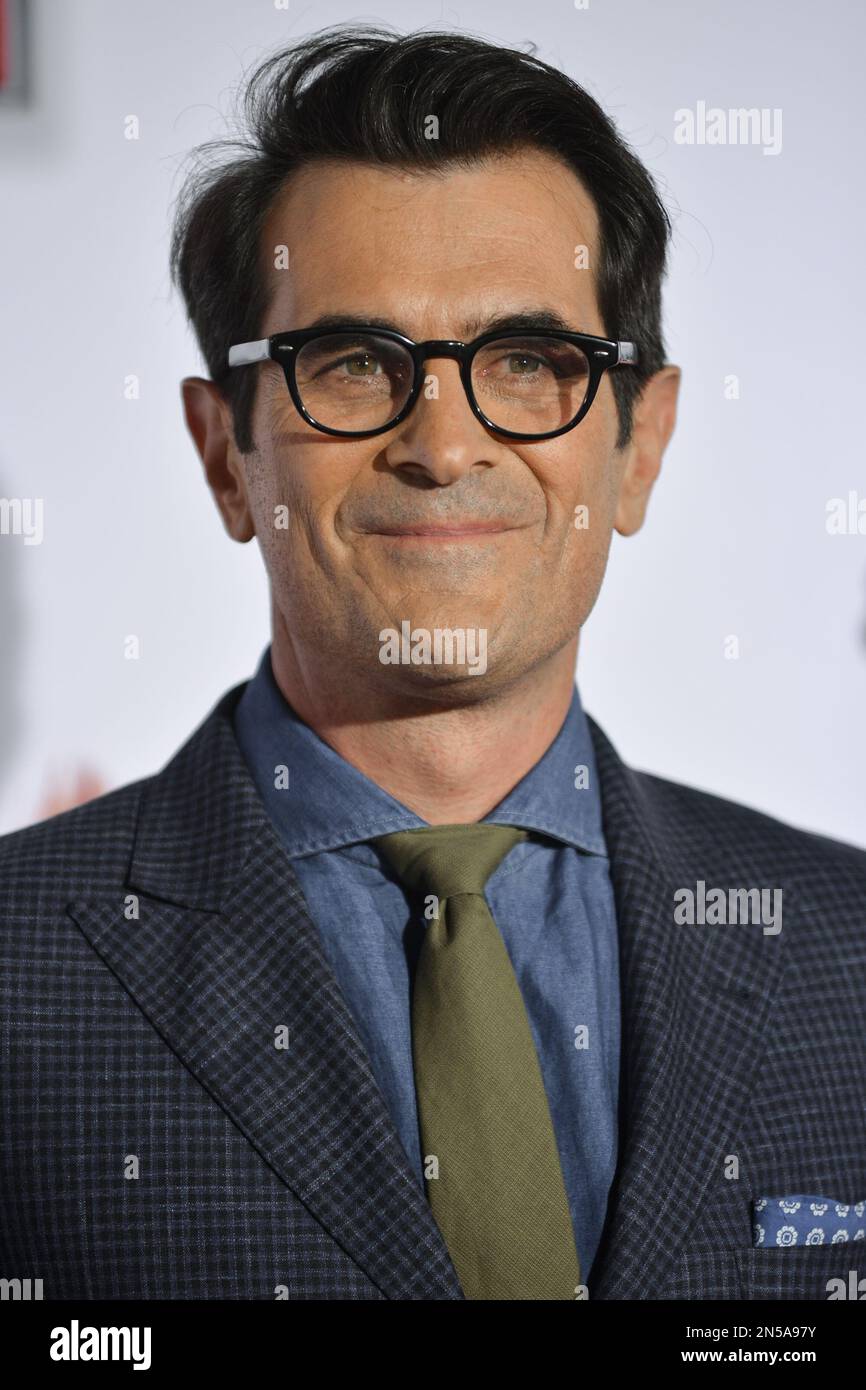Ty Burrell arrives at the LA Premiere of "Mr. Peabody & Sherman" on ...