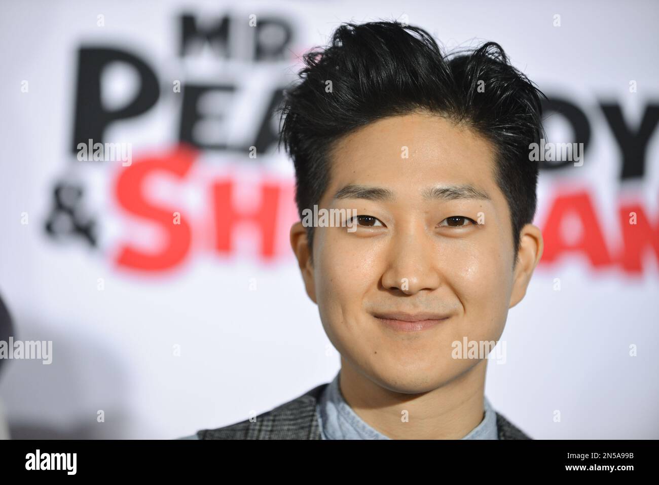 Tim Jo arrives at the LA Premiere of "Mr. Peabody & Sherman" on March 5 ...