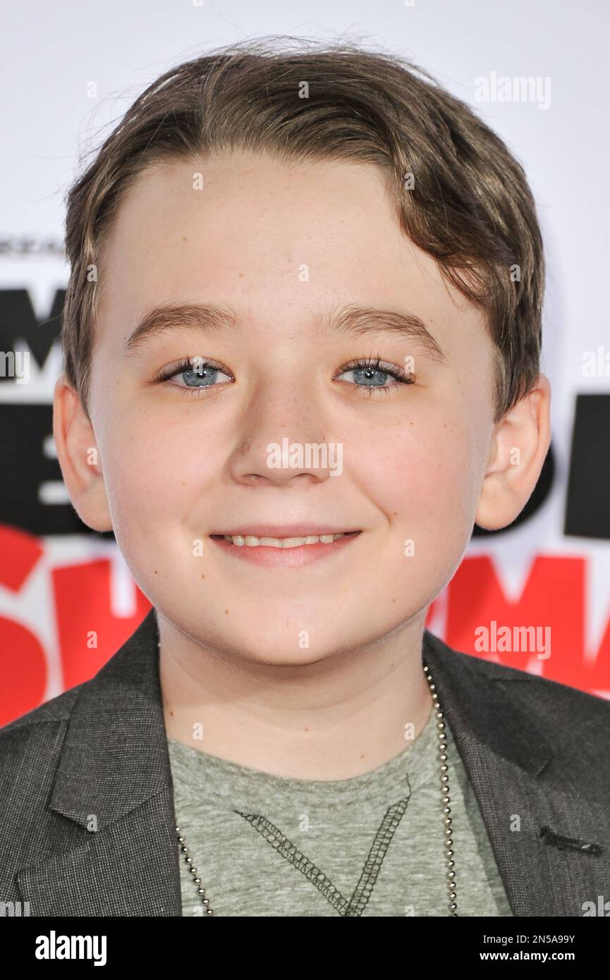 Benjamin Stockham arrives at the LA Premiere of "Mr. Peabody & Sherman ...