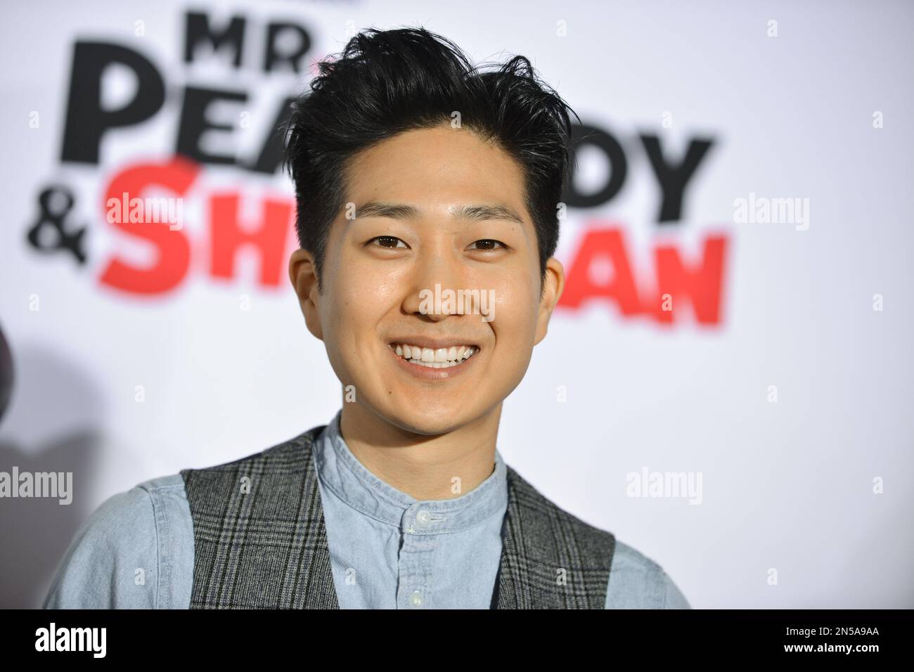 Tim Jo arrives at the LA Premiere of "Mr. Peabody & Sherman" on March 5 ...