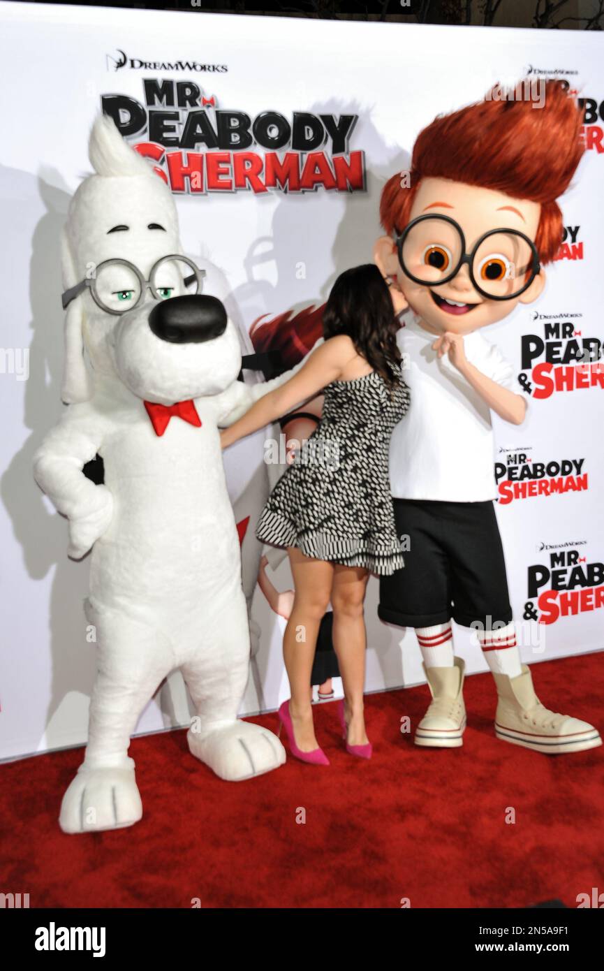 Ariel Winter arrives at the LA Premiere of "Mr. Peabody & Sherman" on ...