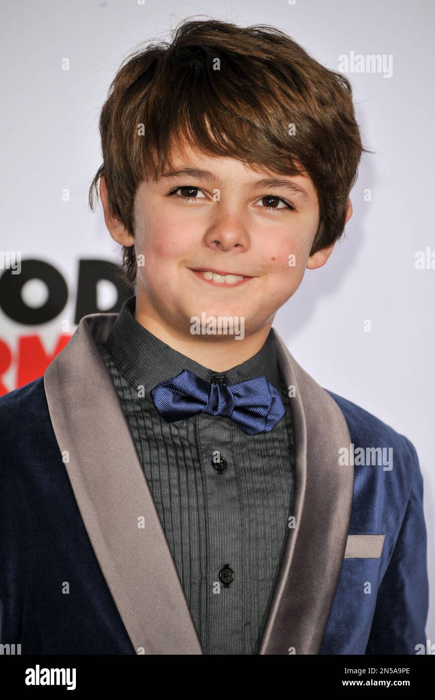 Max Charles arrives at the LA Premiere of "Mr. Peabody & Sherman" on ...