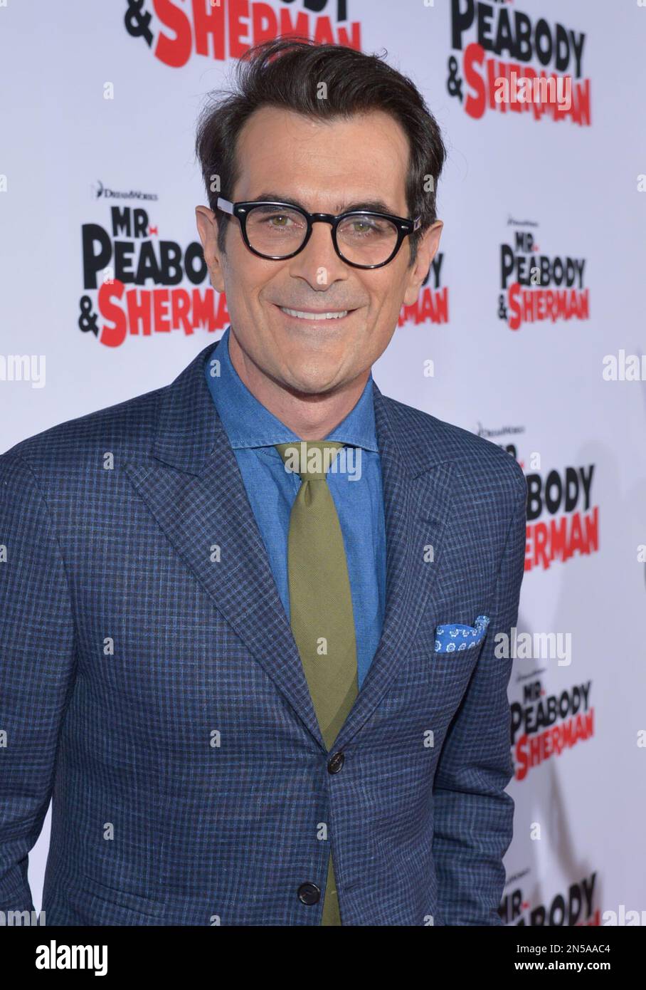 Ty Burrell attends the LA Premiere of "Mr. Peabody & Sherman" on ...