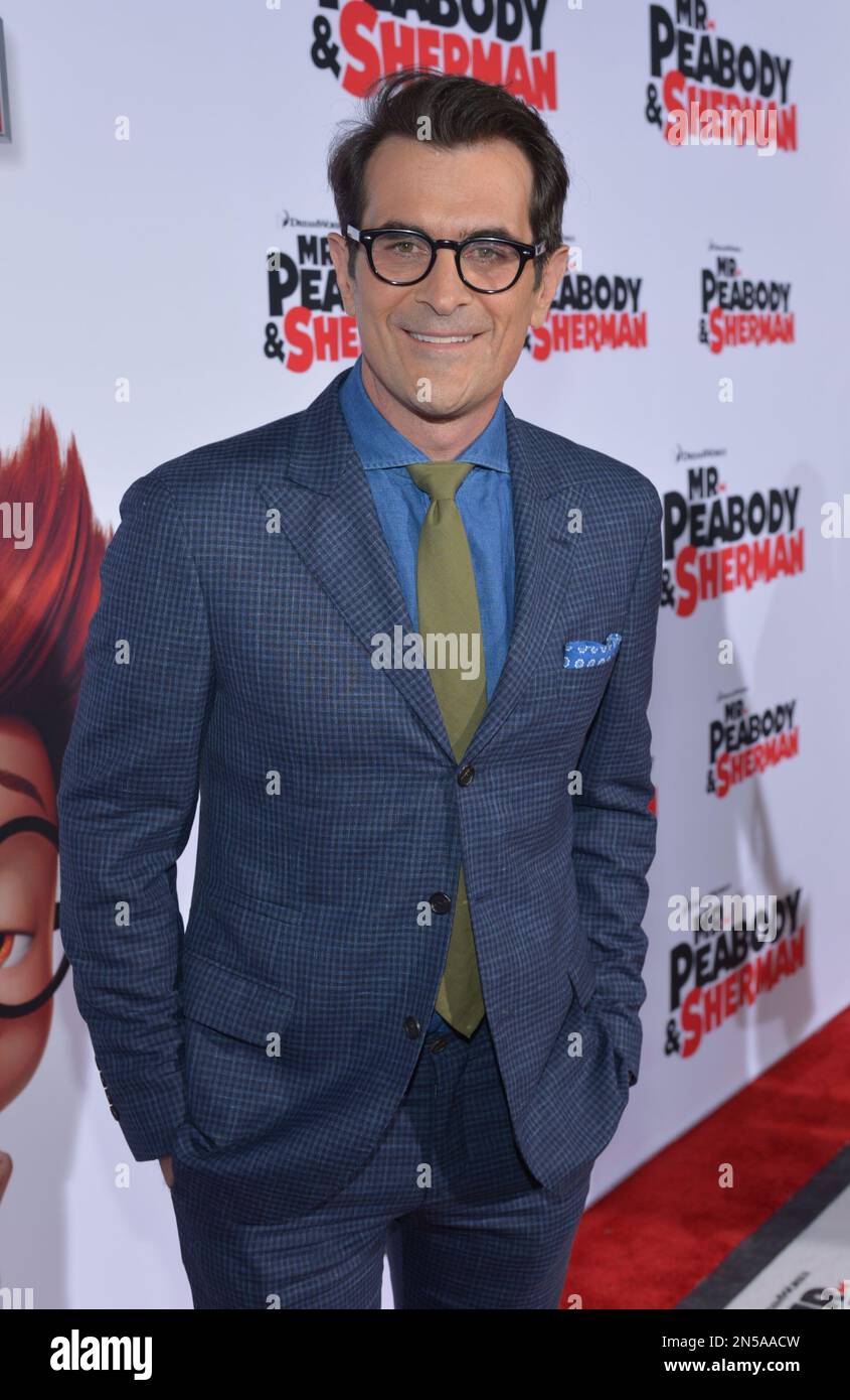 Ty Burrell attends the LA Premiere of "Mr. Peabody & Sherman" on ...