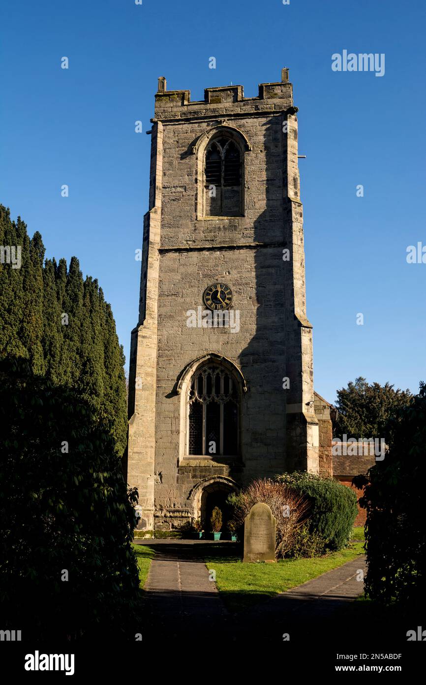 St. Leonard`s Church, Ryton-on-Dunsmore, Warwickshire, England, UK ...