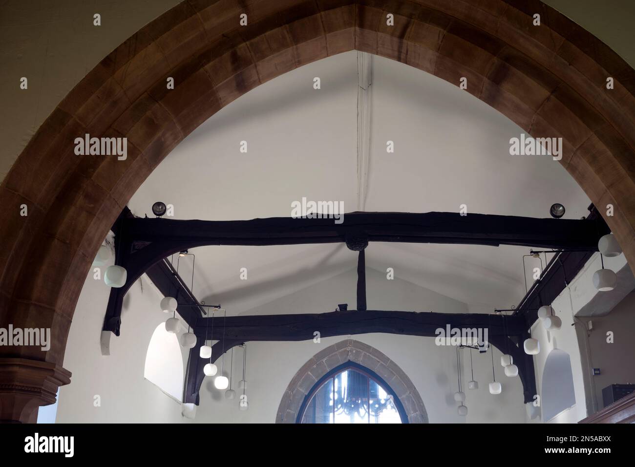 Roof detail, St. Leonard`s Church, Ryton-on-Dunsmore, Warwickshire ...